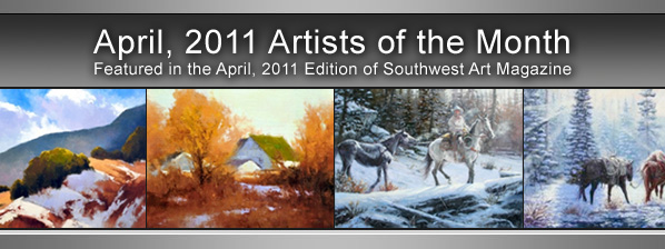 Don Hamilton and Doug Wodark - April, 2011 Artists of the Month